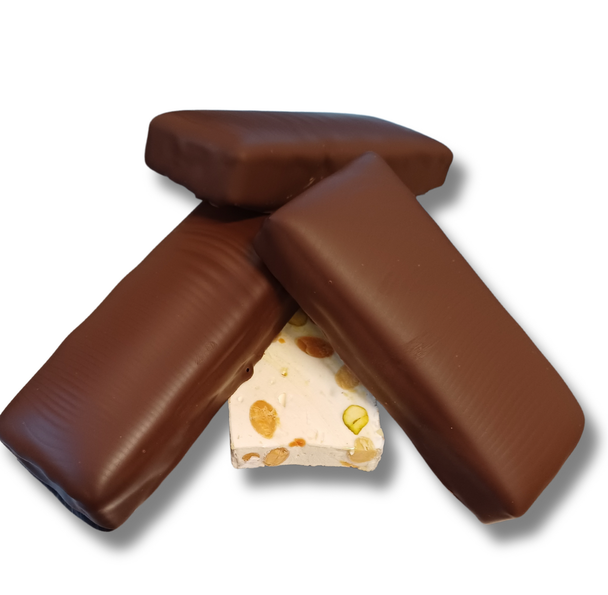 Choco nougat reep puur – De Olienoot BV